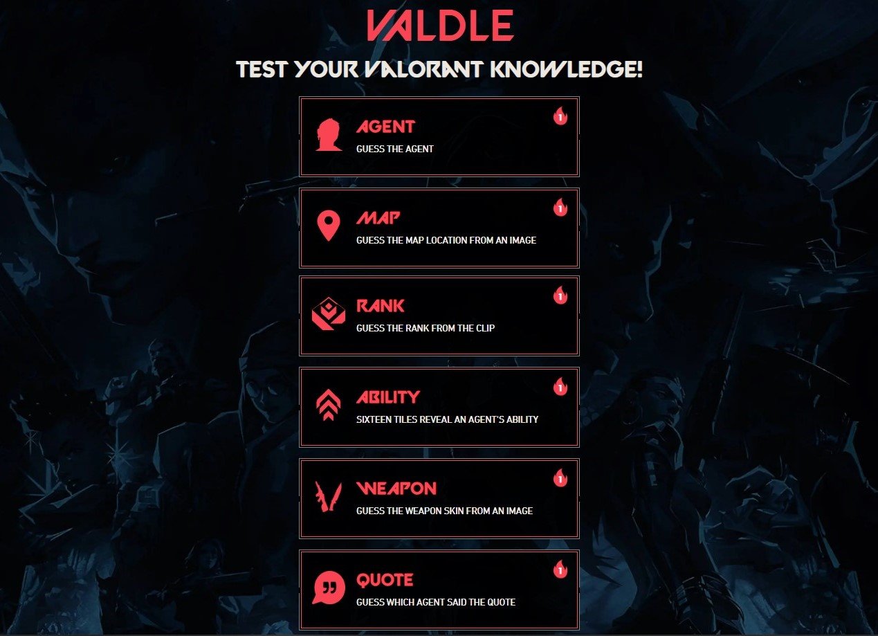 Valdle - Test Your Valorant Knowledge Daily